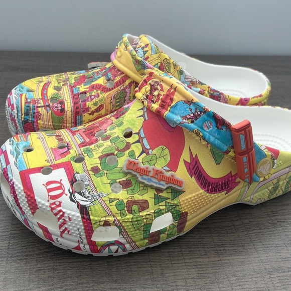 CROCS | Shoes | Disney Vault Collection Crocs Walt Disney World Map ...
